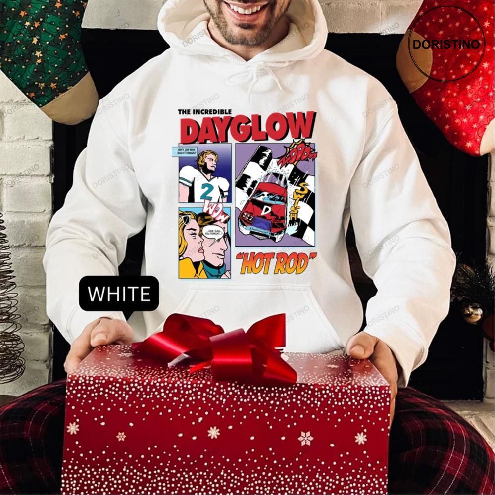 The Incredible Dayglow Merch Hot Rod Limited Edition T-shirt